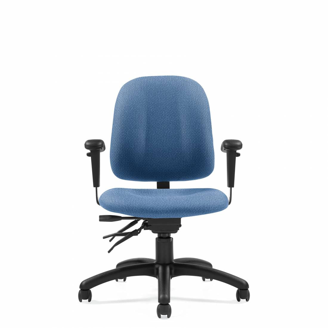Goal™ Multi-Tilter Low Back Chair - Adjustable Arms & Seat (2237-3)