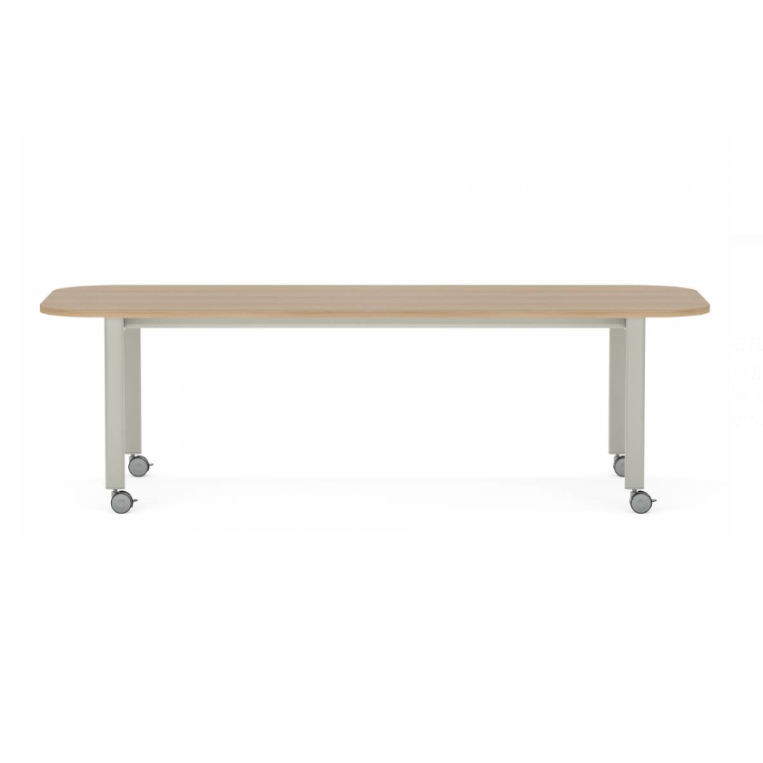Collaborative Spaces™ 29"H Large Collaboration Table with Large Radius ...