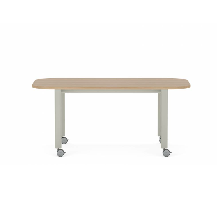 Collaborative Spaces™ 29"H Large Collaboration Table with Large Radius ...