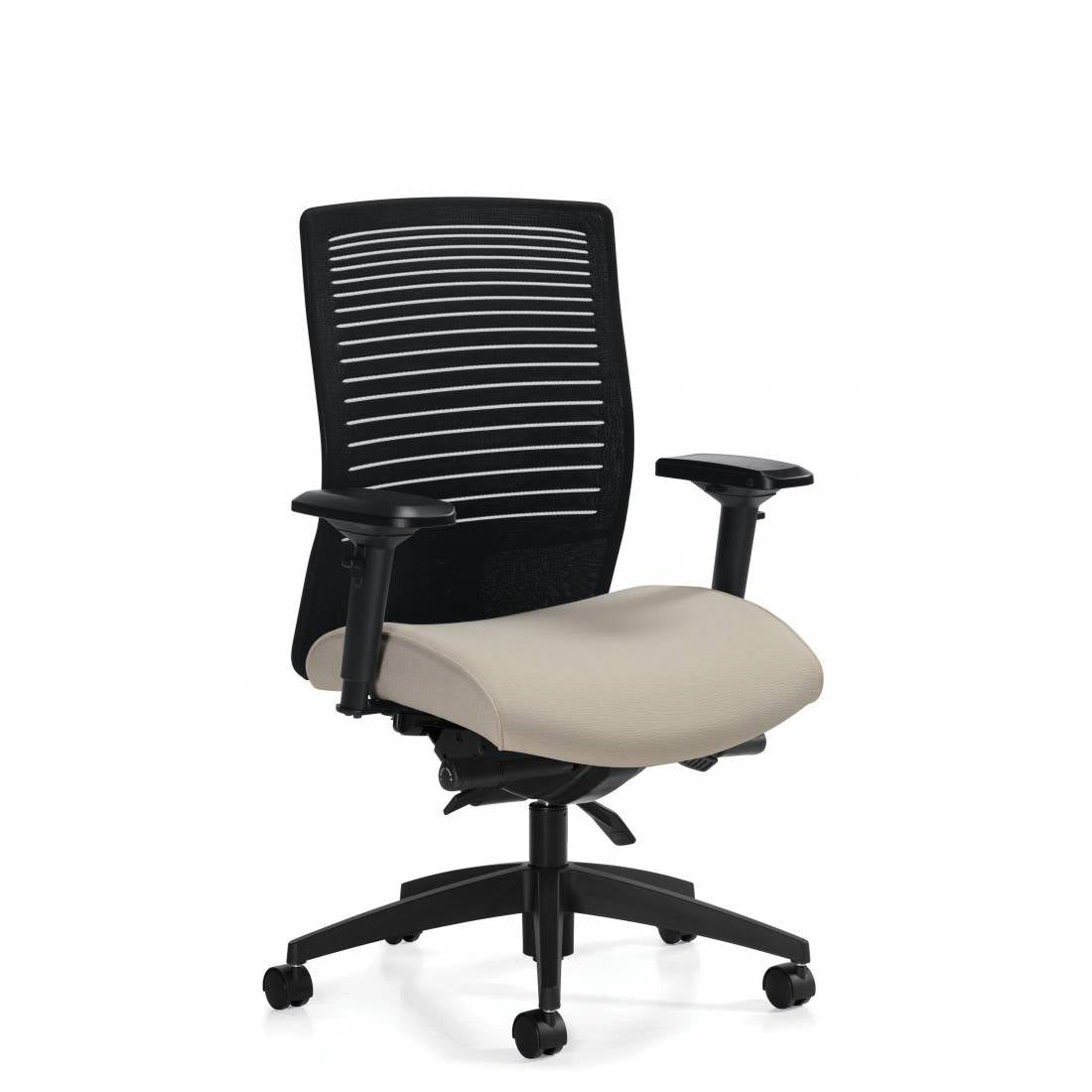 Loover Synchro-Tilter Mesh Mid Back Chair - Innovative & Attractive ...