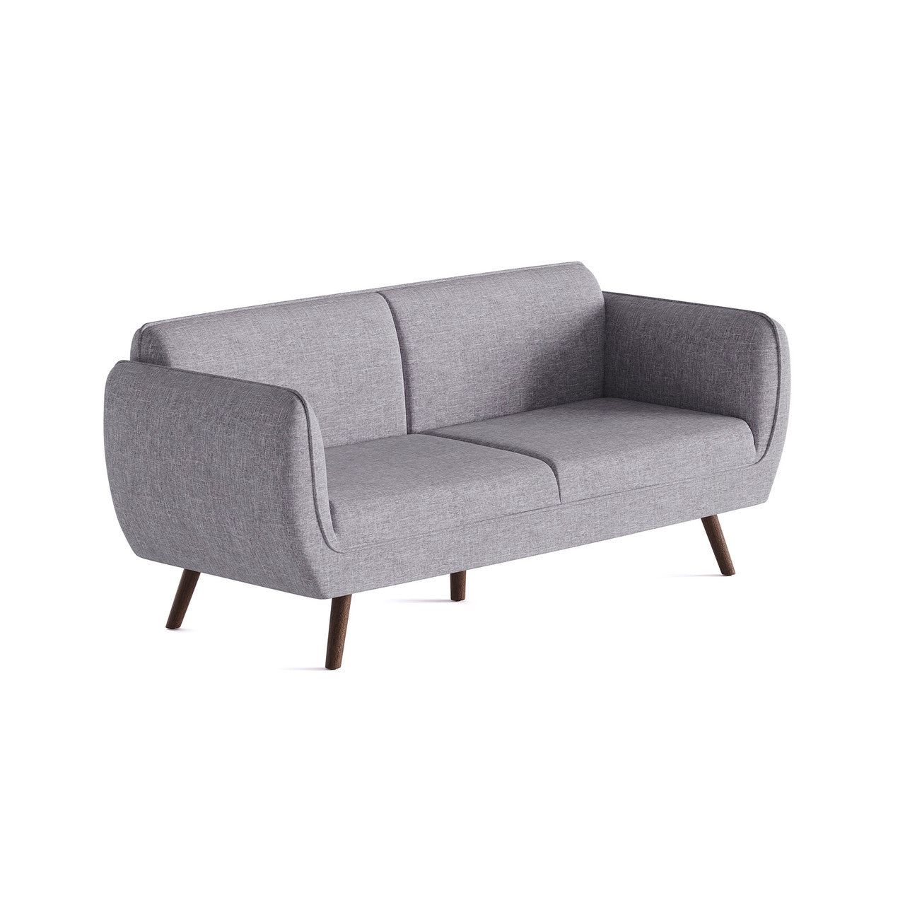 OS Mason Sofa with Curved Arms and Wood Legs (OSRL3012)