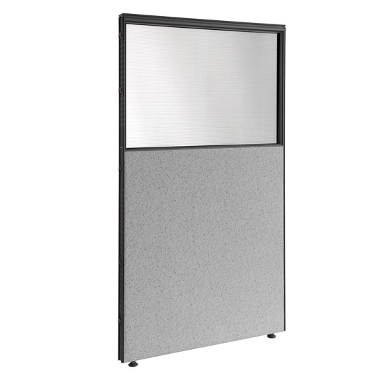 OS Panels 30"W Opaque View-Through Office Partition Panel (SPG6630PWCR)