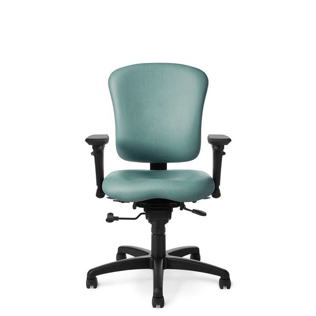 PAC66 - OM Seating Patriot Value Mid Back Task Ergonomic Office Chair