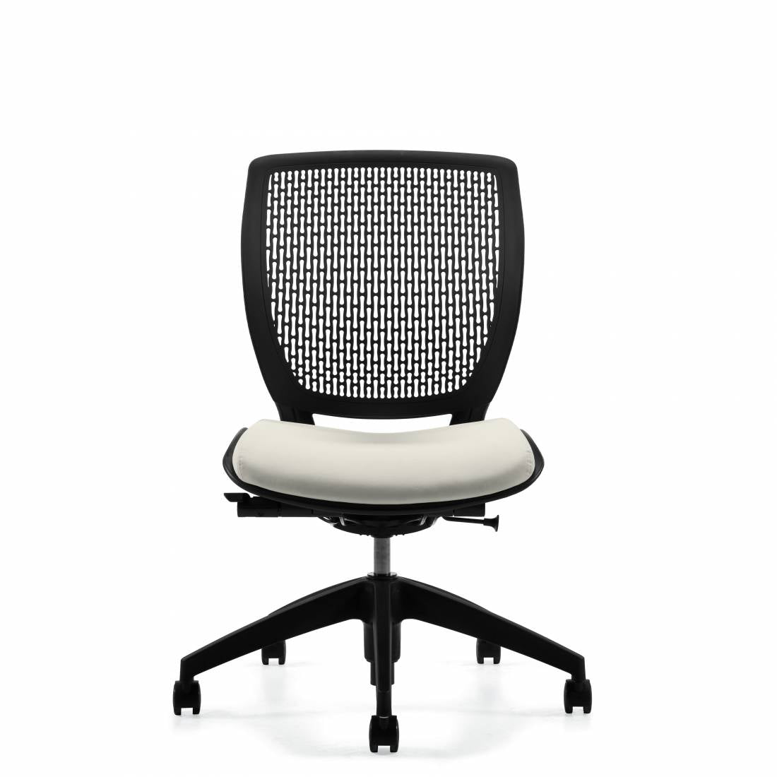 Roma™ Honeycomb Polypropylene Mid Back Armless Work Chair (1890)