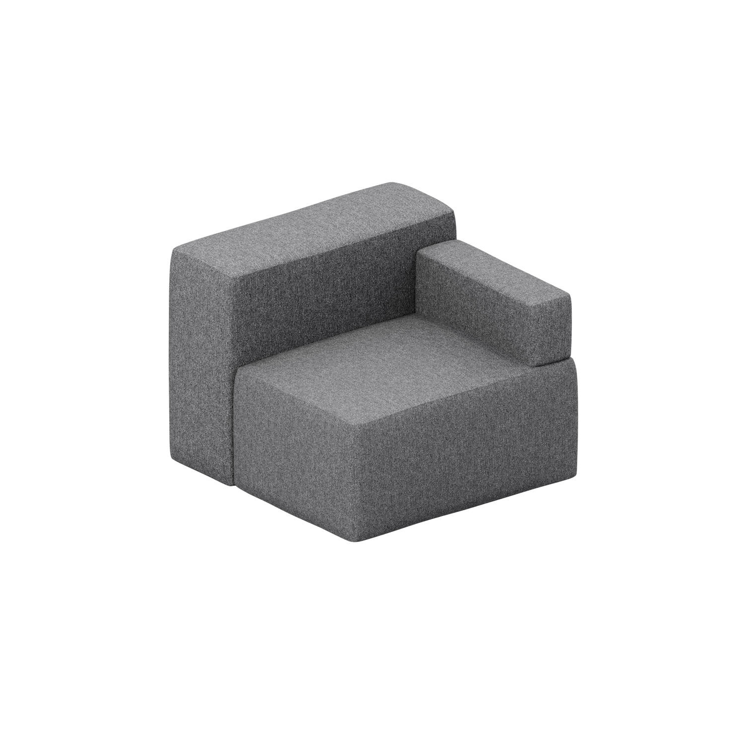 Conversa Modular Small Left Arm Corner Lounge Chair