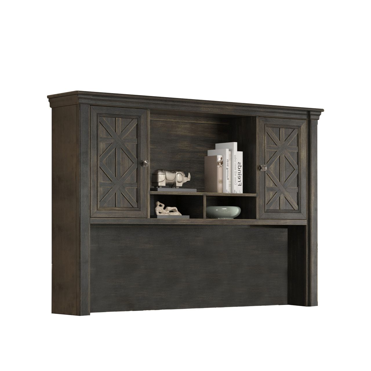 Stockton Executive Hutch with Center Open Storage Area (IMKN682DC)