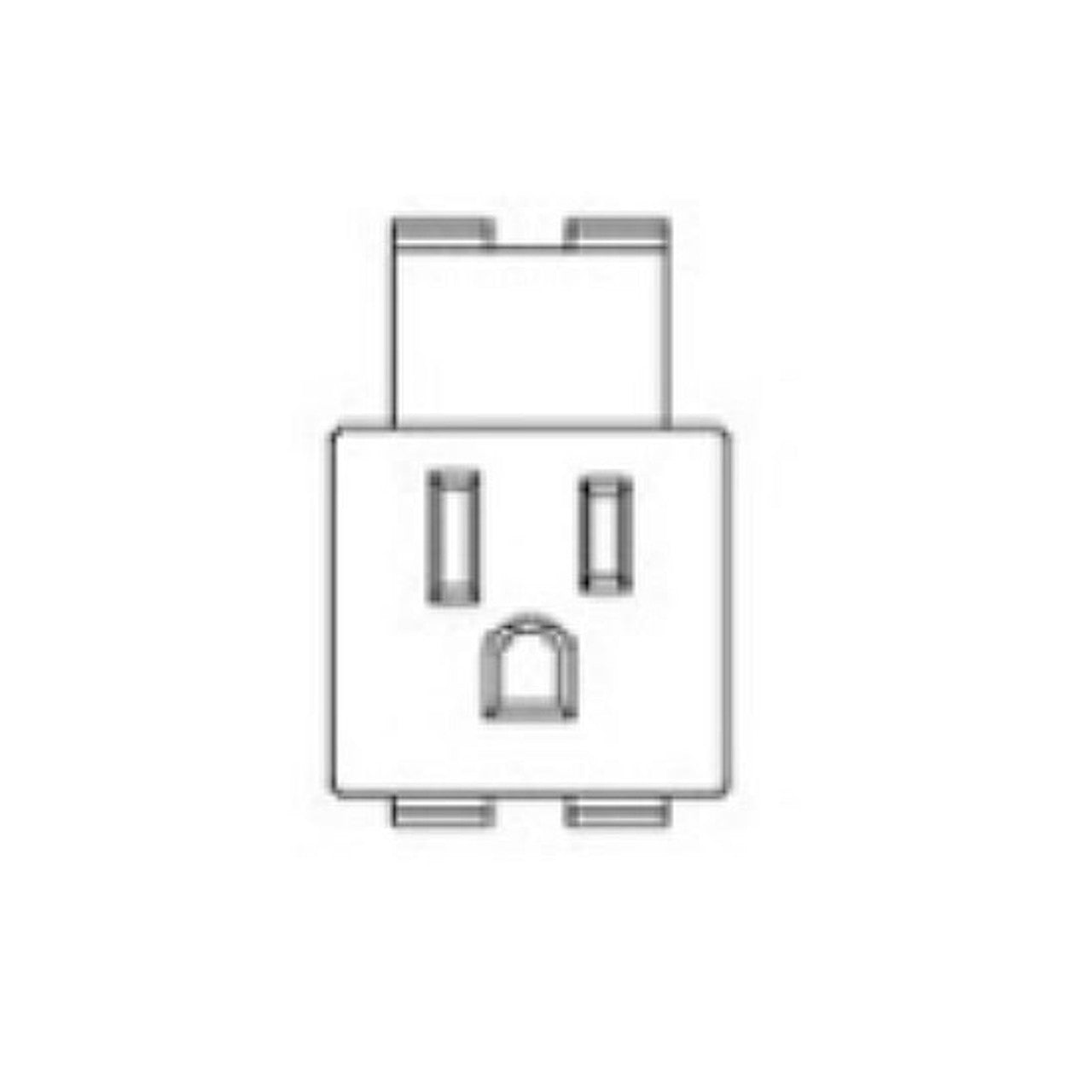 OS Modular Electric System Isolated Receptacle (84SIGOR150BK)