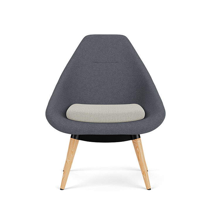 Meteor Chair with Light Oak Legs