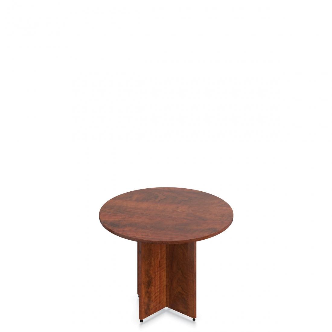 36" Round Office Table with Durable Cross Base Design (SL36R)