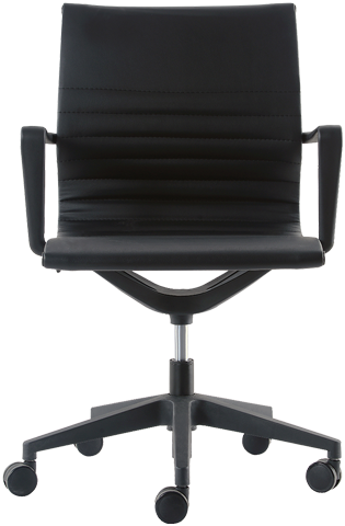 Eurotech Kinetic Vinyl Black Task Chair | VT032A